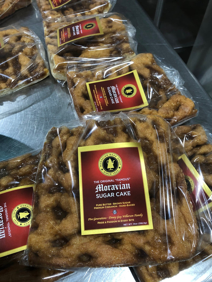 Moravian Sugar Cake: 2-Pack – Wilkerson Moravian Bakery